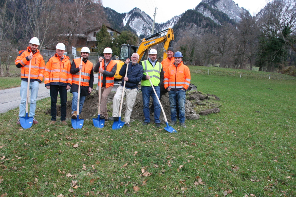 Spatenstich Baustelle Sanierung Reservoir Bovel und Teufelsfriedhof ...